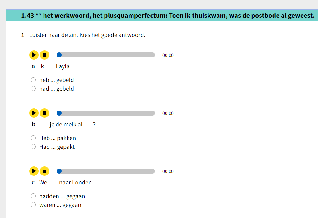 B2 Self-study Dutch course for high-intermediate level with Teacher Gu ...
